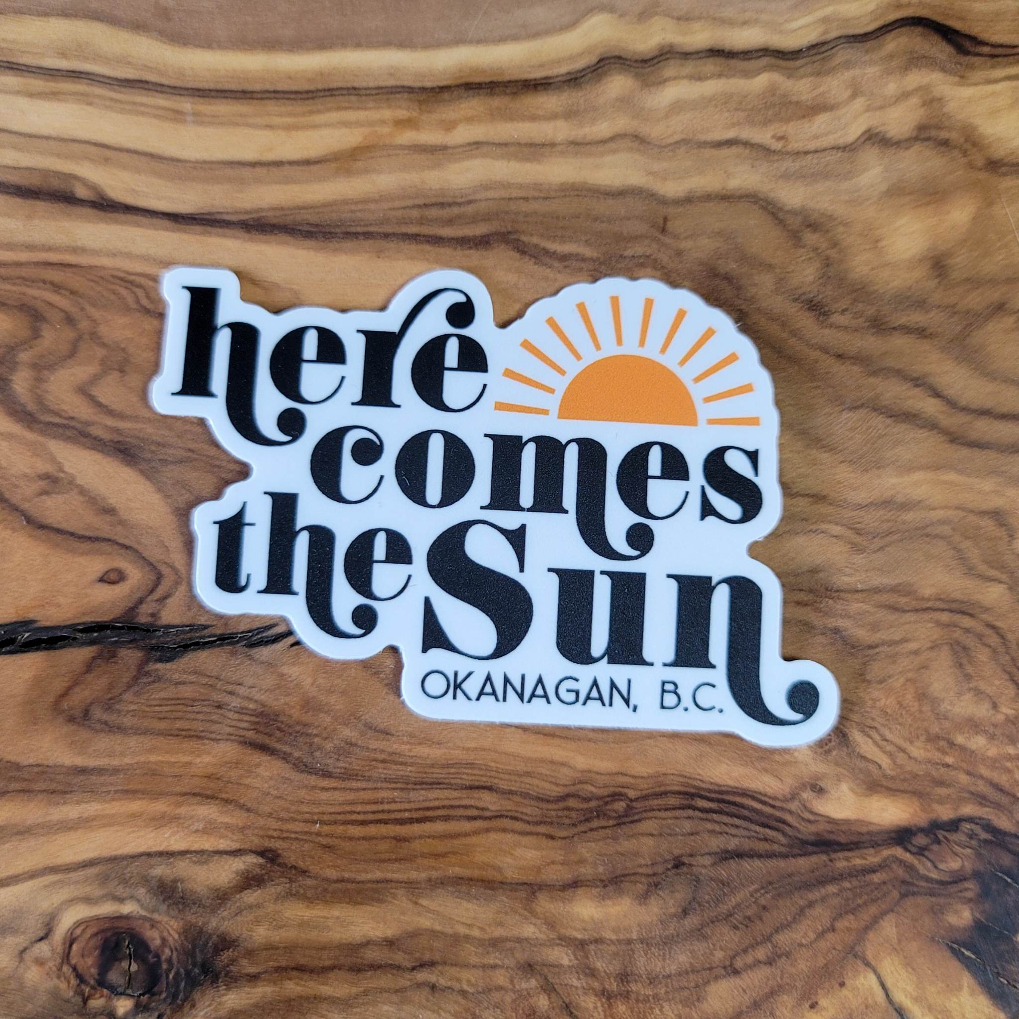 Here Comes The Sun Sticker – Republic West